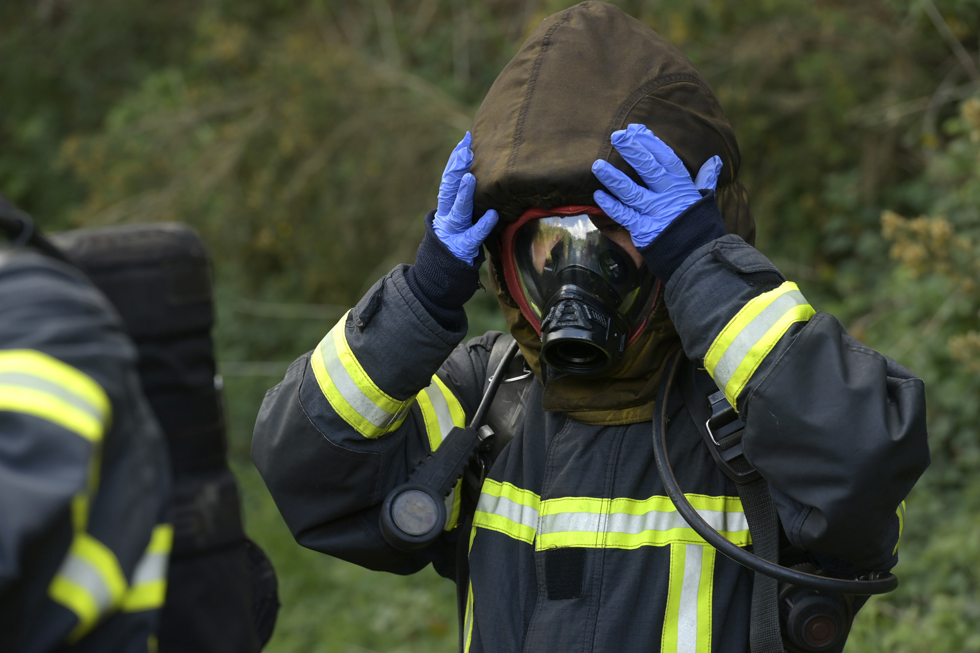 En formation incendie avec des pompiers volontaires, à Guingamp | Côtes ...